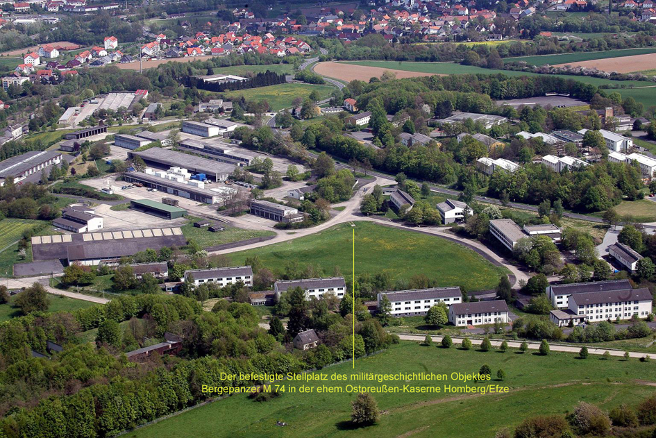 Standort HOMBERG/ Efze | "Militarisierte Landschaft Kurhessen"
